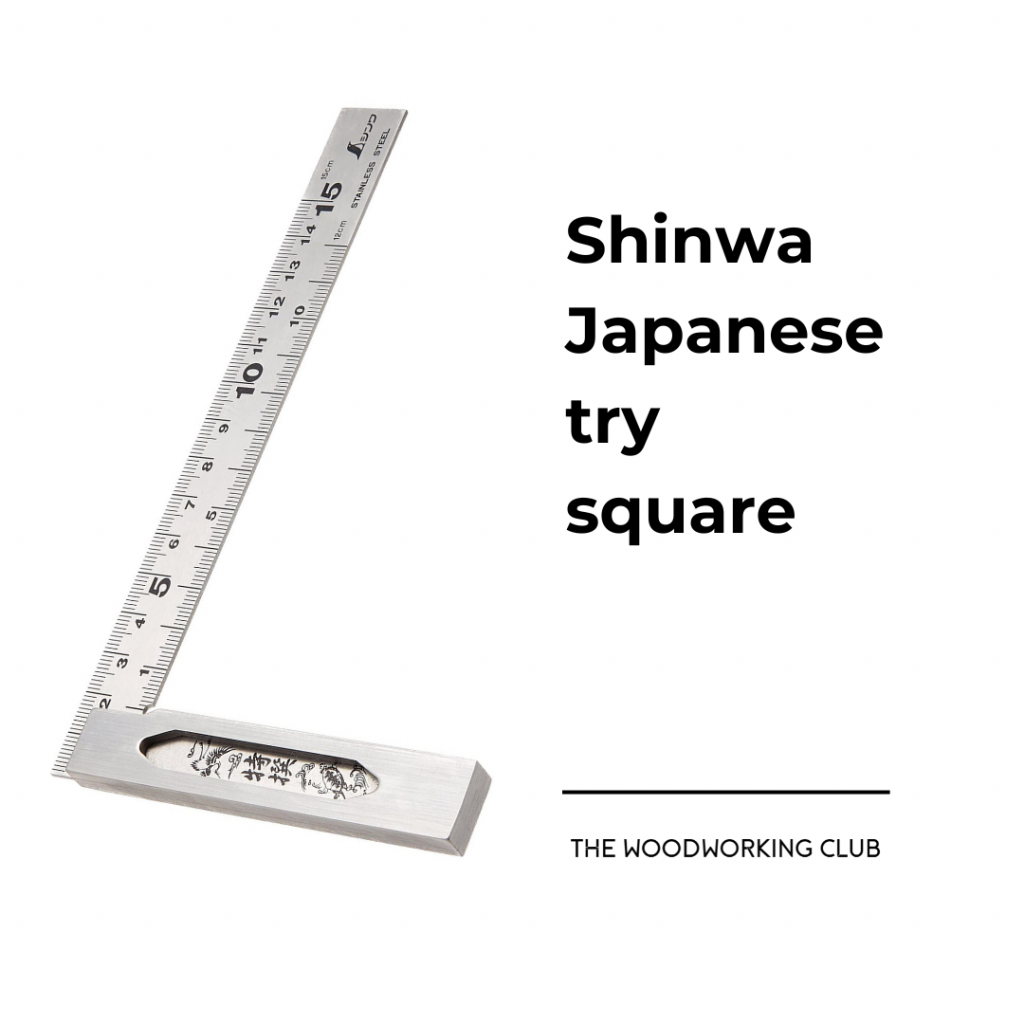 Shinwa Japanese Try Square • The Woodworking Club